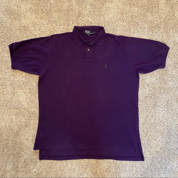 Polo Ralph Lauren | Shirts | Mens Purple Short Sleeve Polo | Poshmark